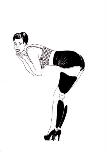 Pin Up Gurlz Amy Stace Illustration
